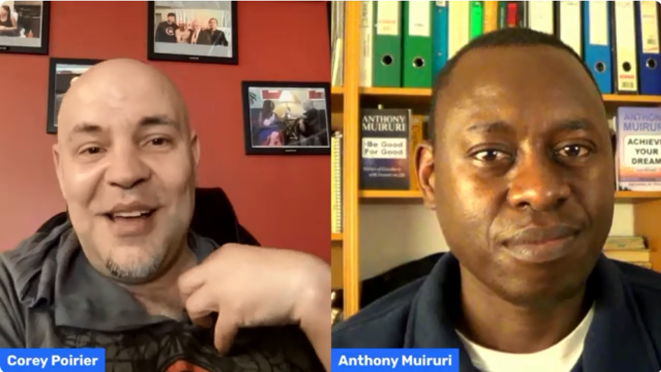 Find Your Purpose – Corey Poirier - Now Tell Us